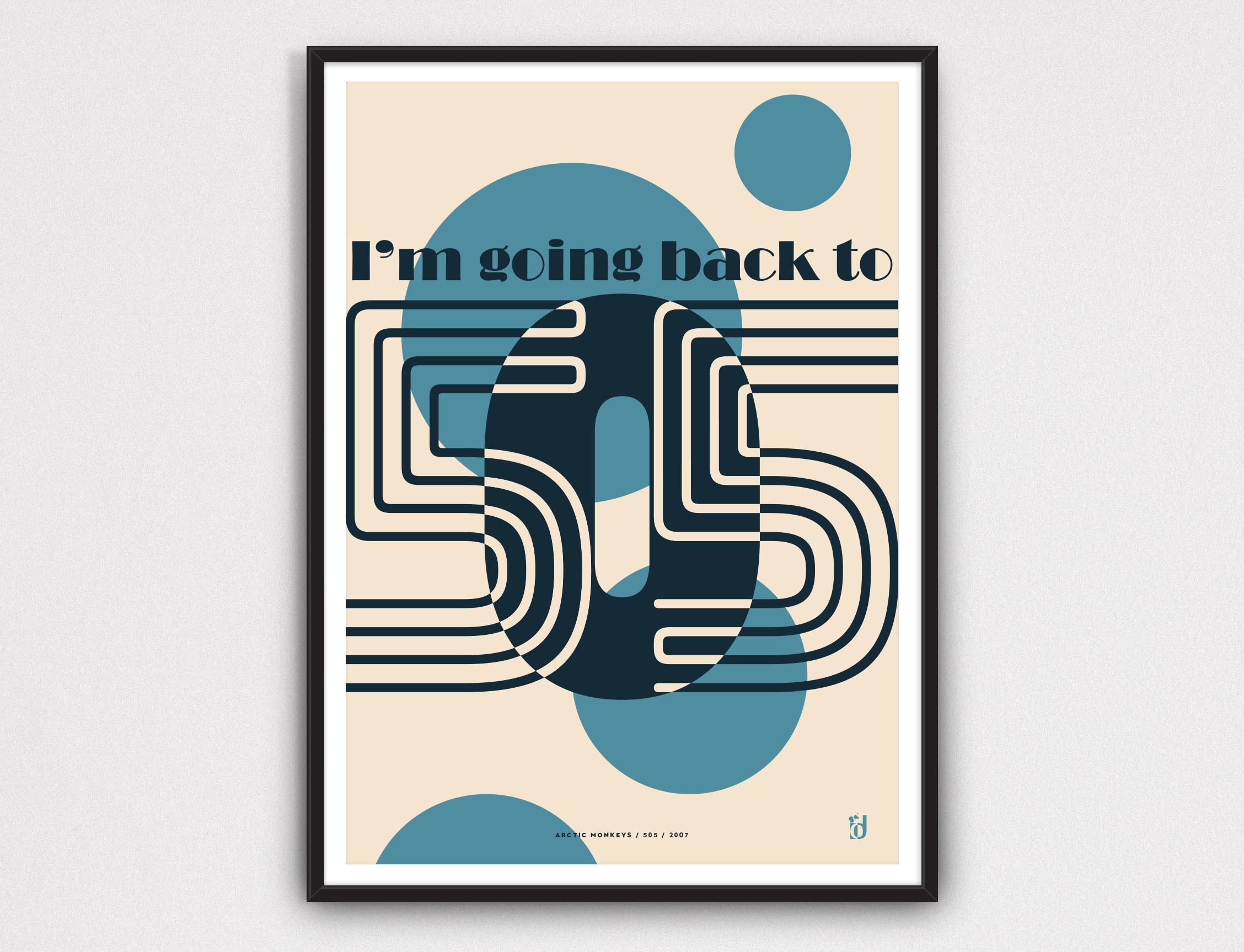 505 - Arctic Monkeys | IIDPrints